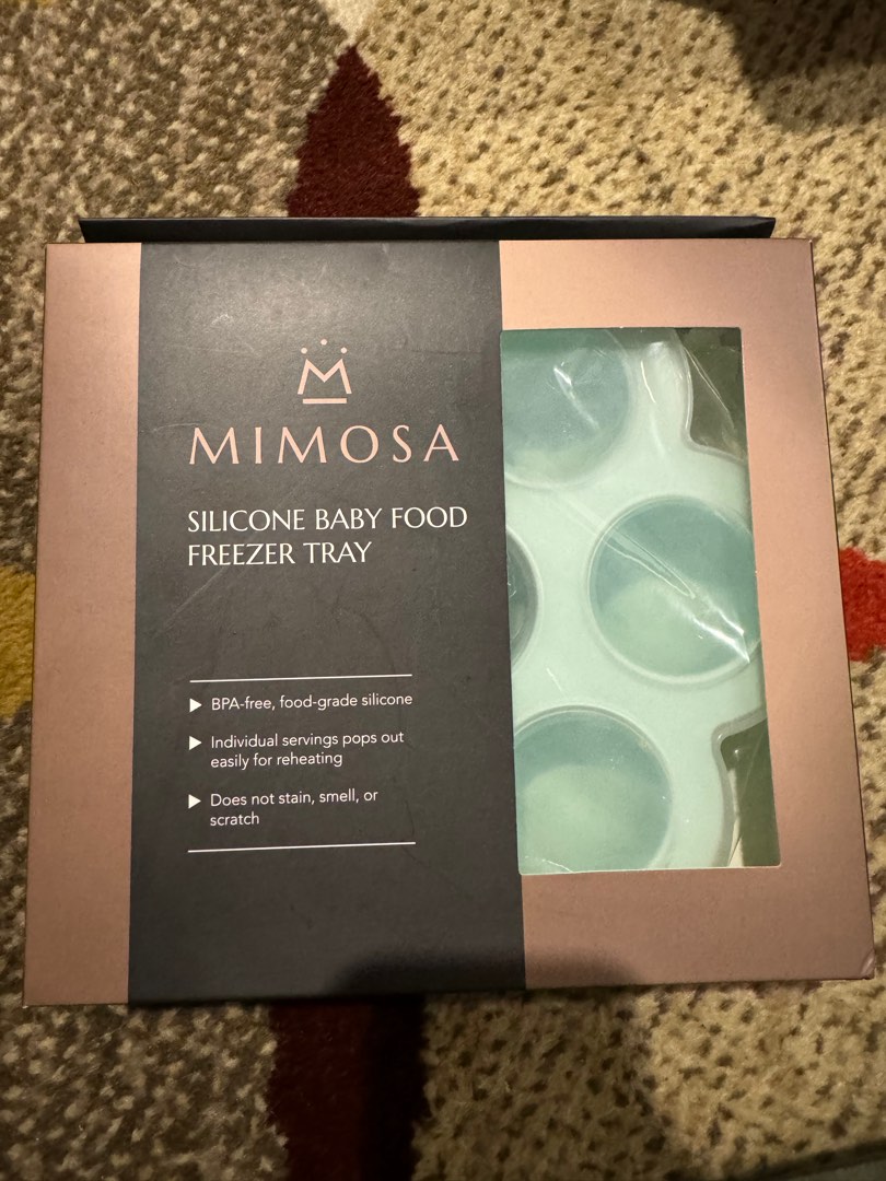 MIMOSA Baby Food Freezer Tray, Food & Drinks, Chilled & Frozen Food on ...