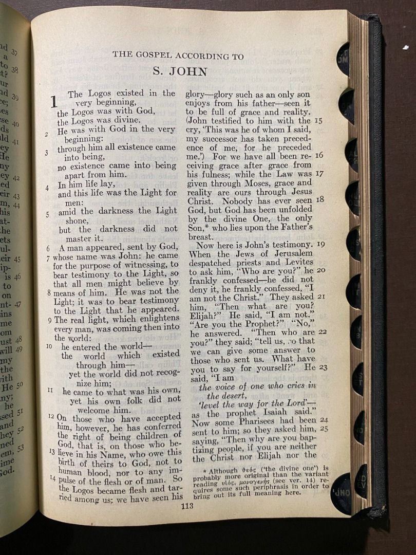 MOFFATT BIBLE / The Bible: James Moffatt Translation in classic ...