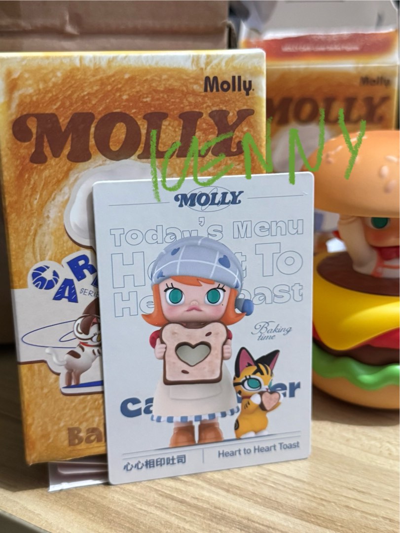 MOLLY CARB LOVER (HEART TO HEART TOAST), Hobbies & Toys, Toys & Games ...