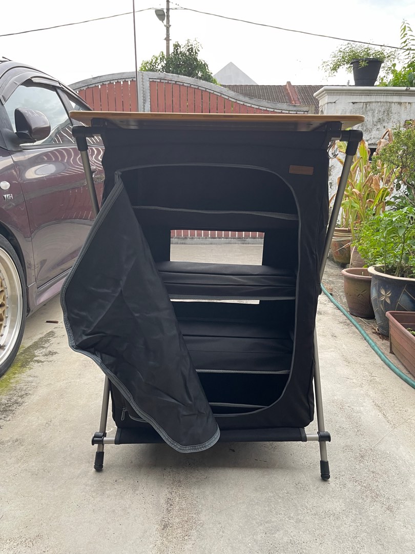 Naturehike multi function table rack kitchen, Sports Equipment, Hiking ...