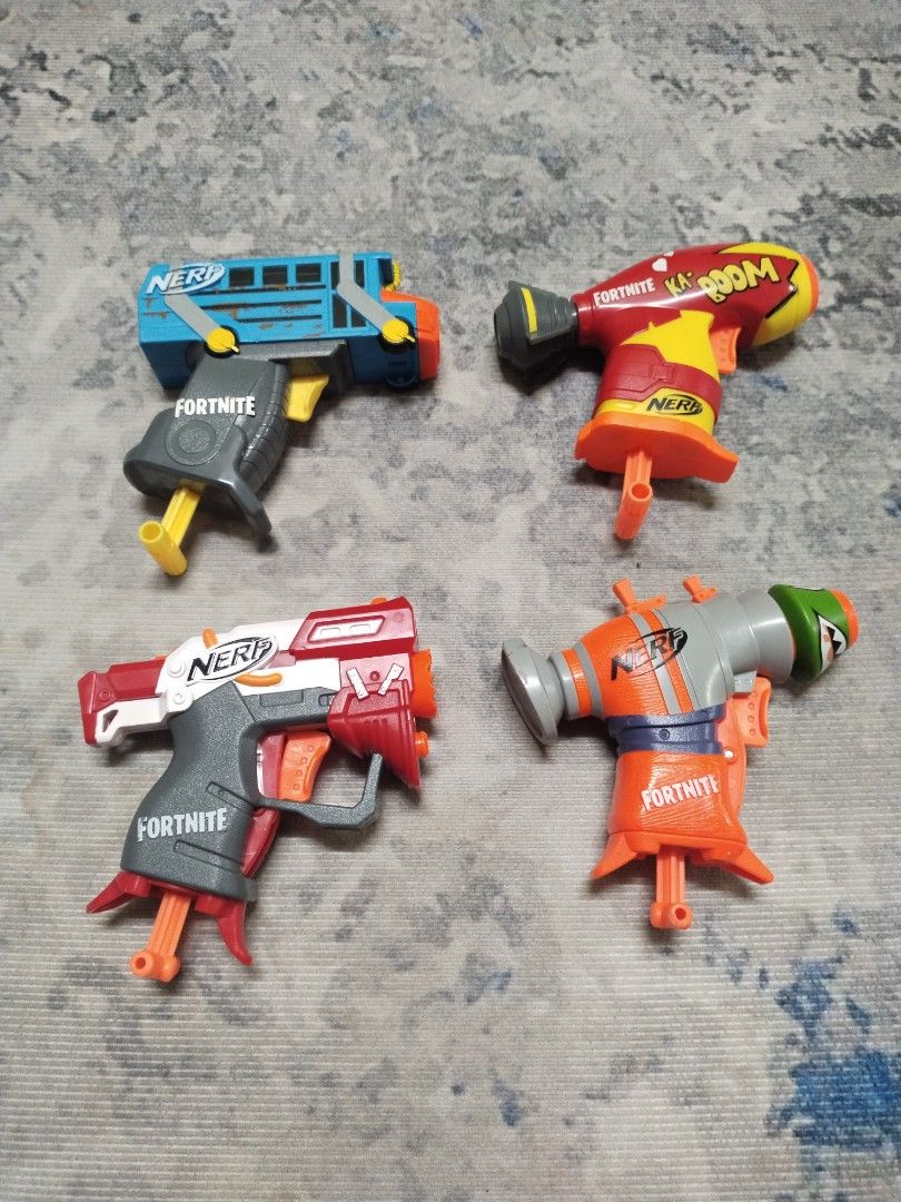 NERF Fortnite Micro Shots Dart Blaster Collection come with Elite Dart ...