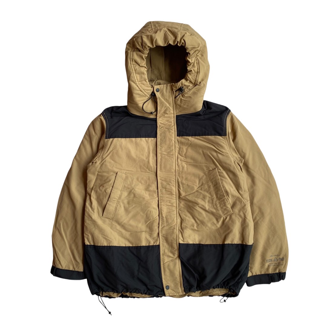 Niko And Puffer Down Jacket, Fesyen Pria, Pakaian , Atasan di Carousell