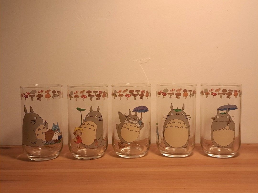Noritake Ghibli My Neighbor Totoro Glass Set | Japan, Furniture & Home ...