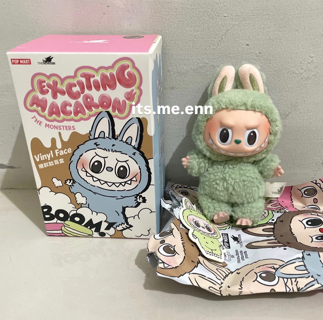[Original 100%] Labubu V1 - Green Grape, Toys & Collectibles, Mainan di ...