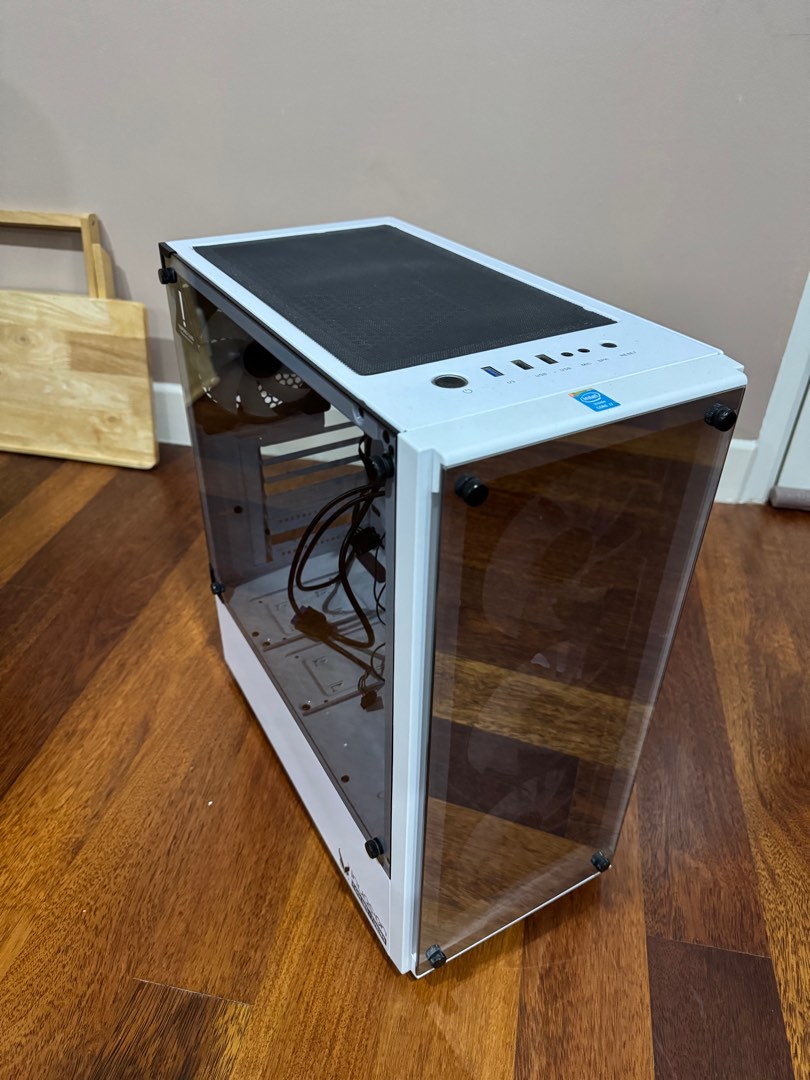 PC case Invasion ATX gaming casing white, Computers & Tech, Parts ...