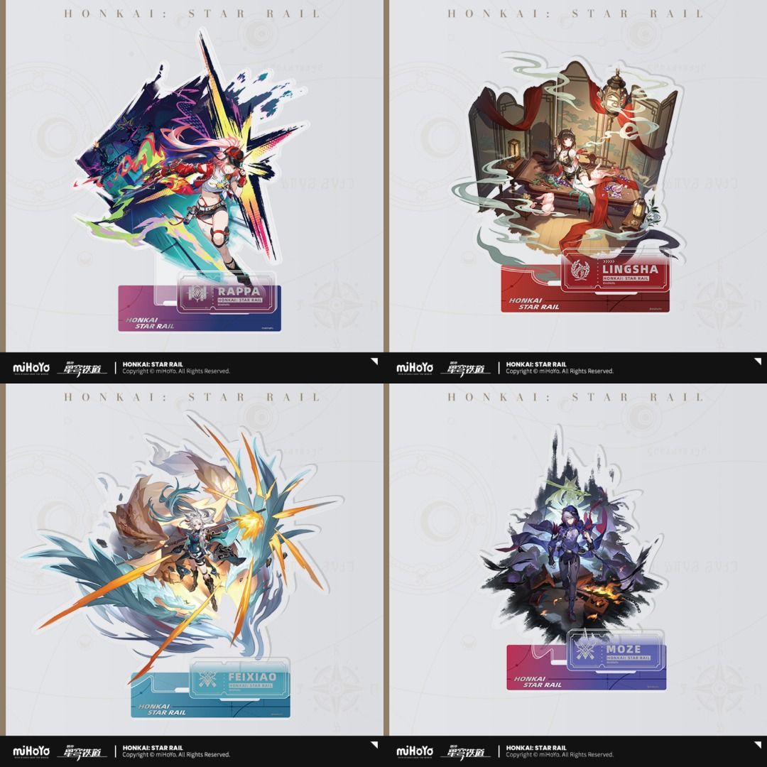 [PO] Character Splash Art Acrylic Standee | Honkai: Star Rail, Hobbies ...