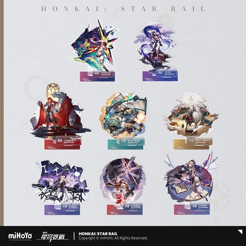 [PO] Character Splash Art Acrylic Standee | Honkai: Star Rail, Hobbies ...