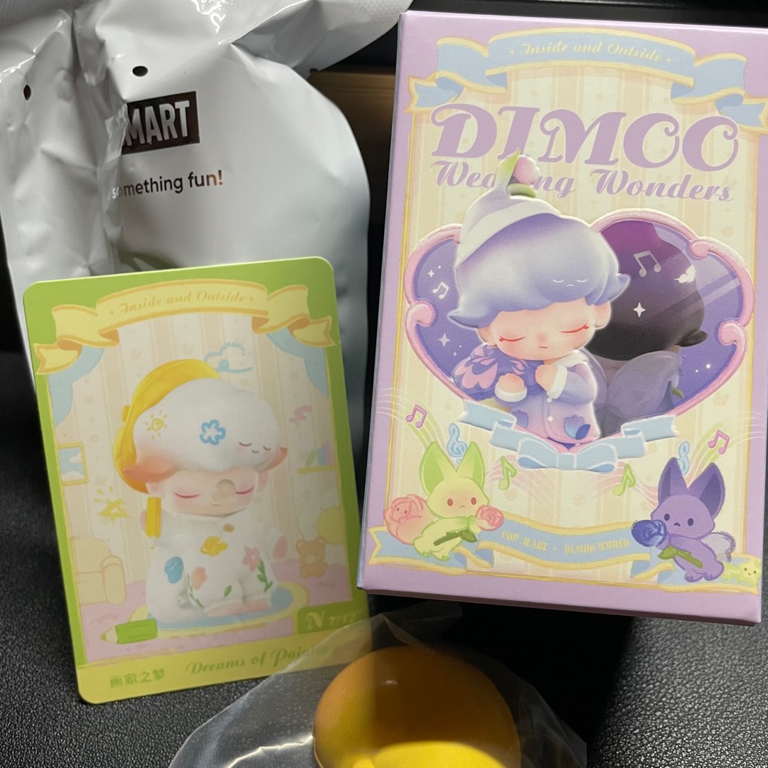 Pop Mart Dimoo Weaving Wonders Dreams of Painting, Hobbies & Toys, Toys ...