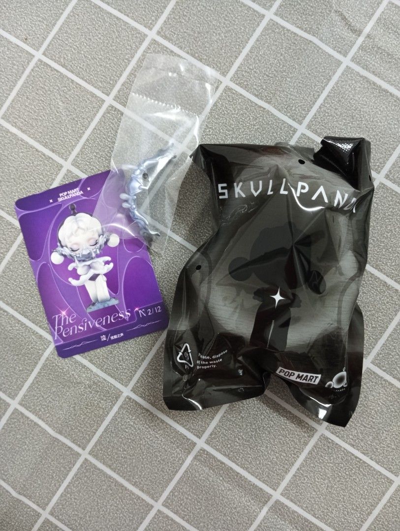 POP MART SKULLPANDA The Sound Series Figures: The Pensiveness, Hobbies ...