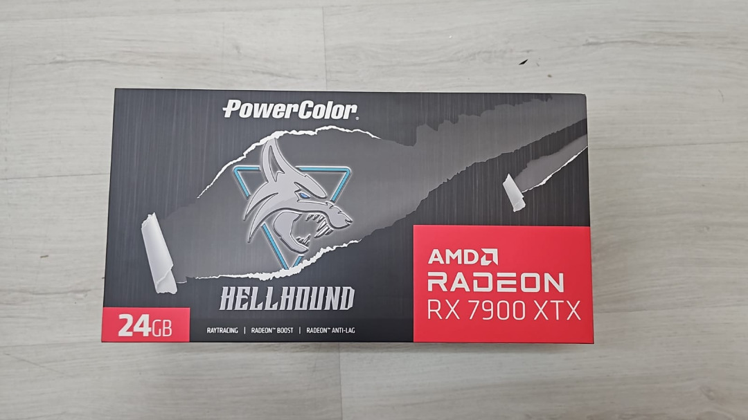 Power Color RX 7900XTX Hellhound 24 GB AMD GPU, Computers & Tech, Parts ...
