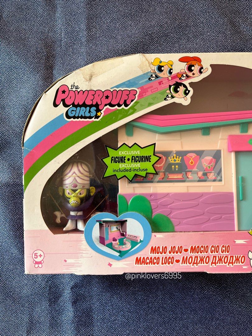 Powerpuff Girls Mojo Jojo Playset Furniture Mainan Toys Toy Doll Dolls ...