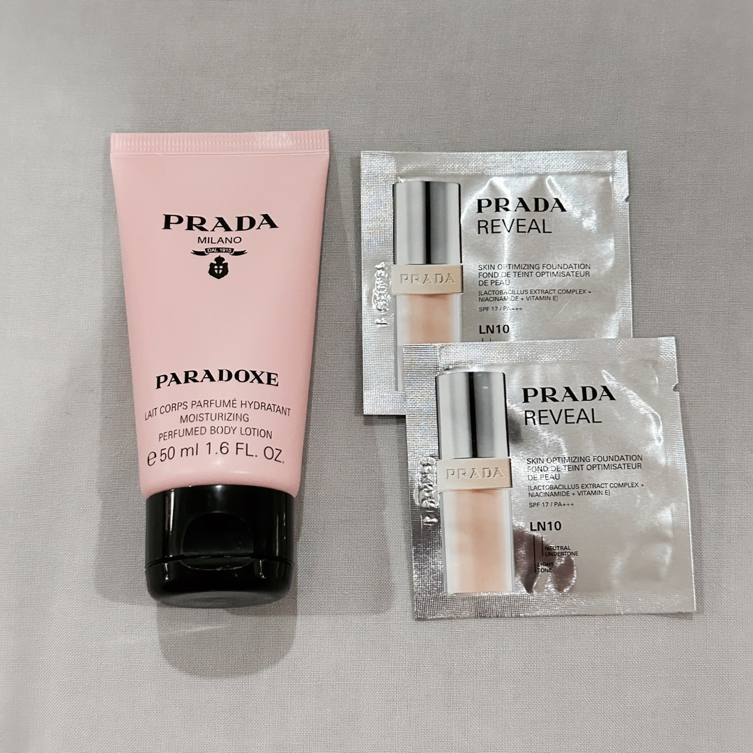 Prada Paradoxe perfumed moisturising body lotion - travel / trial size ...