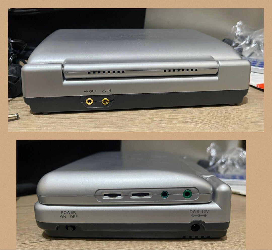Proline Portable DVD CD Mp3 Player 220v Makinis No isyu with remote bag ...