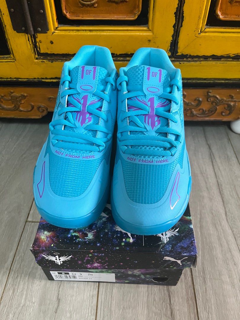 PUMA MELO MB01 US9 Lamelo ball, 男裝, 鞋, 波鞋 - Carousell