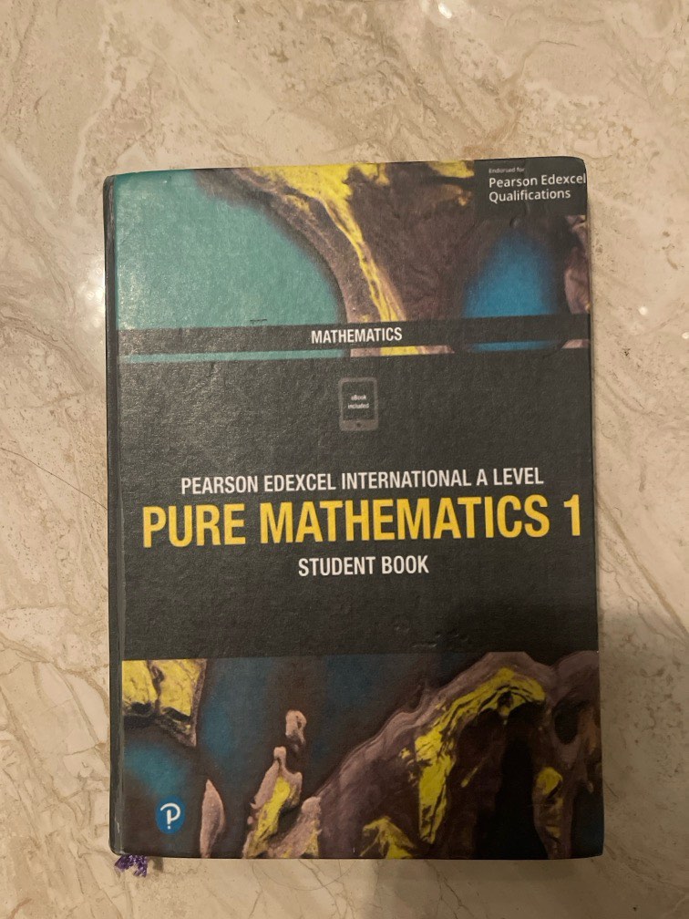 Pure Mathematics 1 Student Book Pearson Edexcel International A Level ...