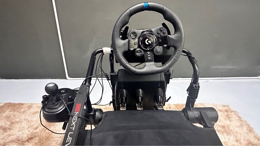 Racing rig simulator G923, Video Gaming, Gaming Accessories ...