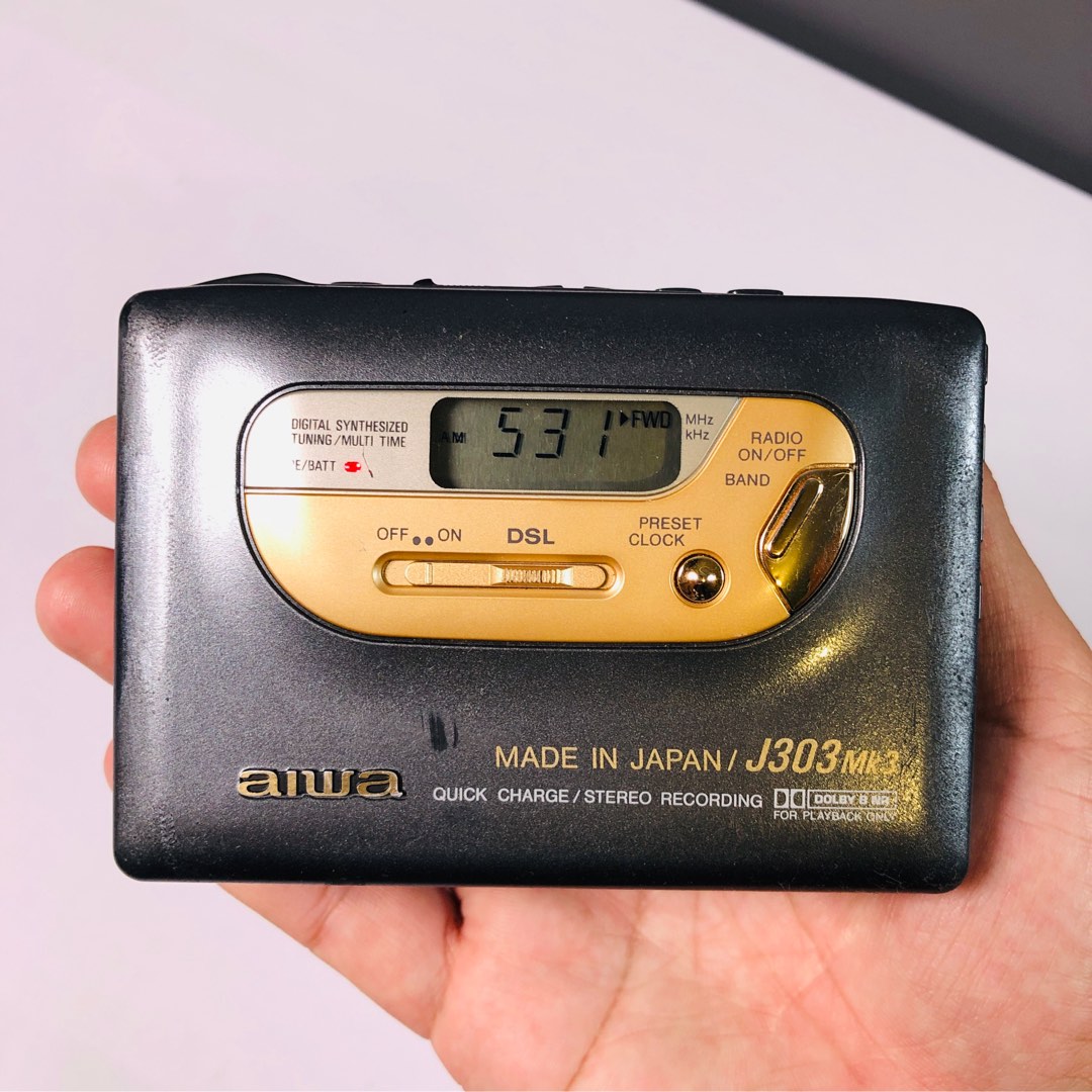 RARE | Aiwa HS-J303 Mark 3 Stereo Radio Cassette Recorder, Audio, Portable Audio Accessories on ...