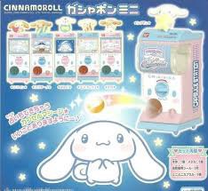 Rare Bandai Sanrio Cinnamoroll Gashapon Vending Machine Complete Set of ...
