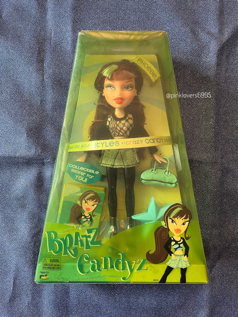 (Rare) Bratz ICandy Candyz Phoebe (2005) Dress Up Mainan Barbie Toys ...