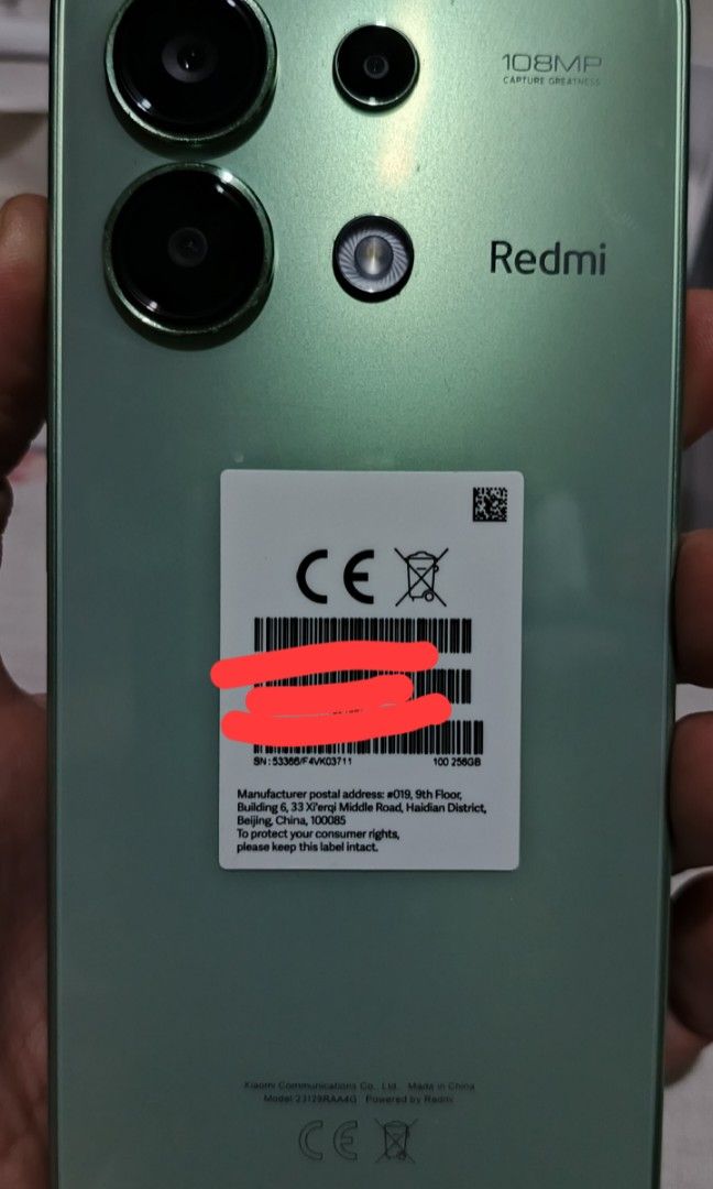 Redmi note 13 8/256 1month old complete, Mobile Phones & Gadgets ...
