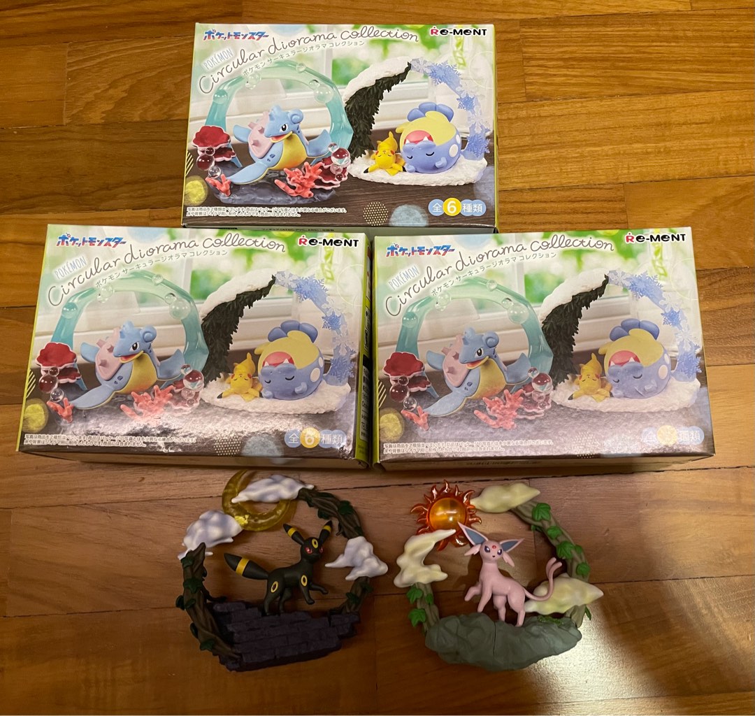 [WTT / WTS] Rè-Ment / Rement Pokemon Circular Diorama Collection ...