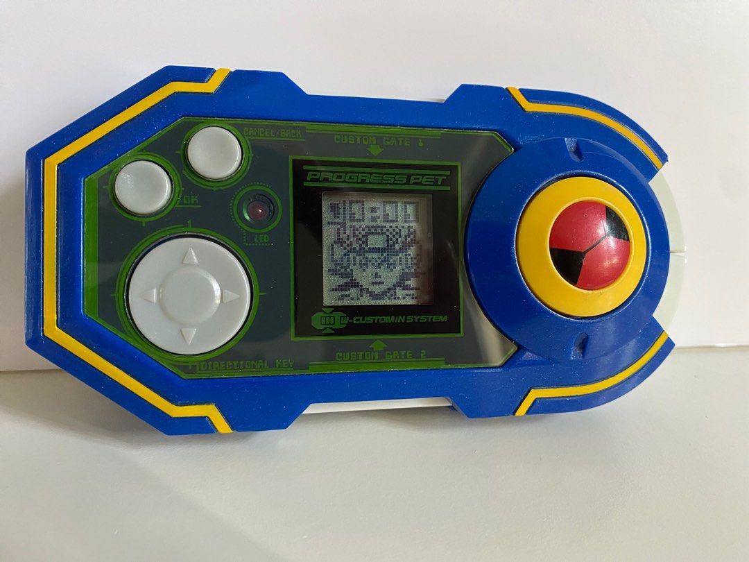 Rockman 洛克人 Pocket EXE Progress Pet Capcom Takara 育成 對戰 晶片 遊戲機 DX ...