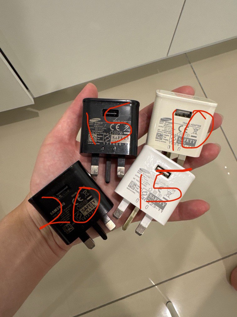 Samsung original adapter, Computers & Tech, Parts & Accessories, Cables ...