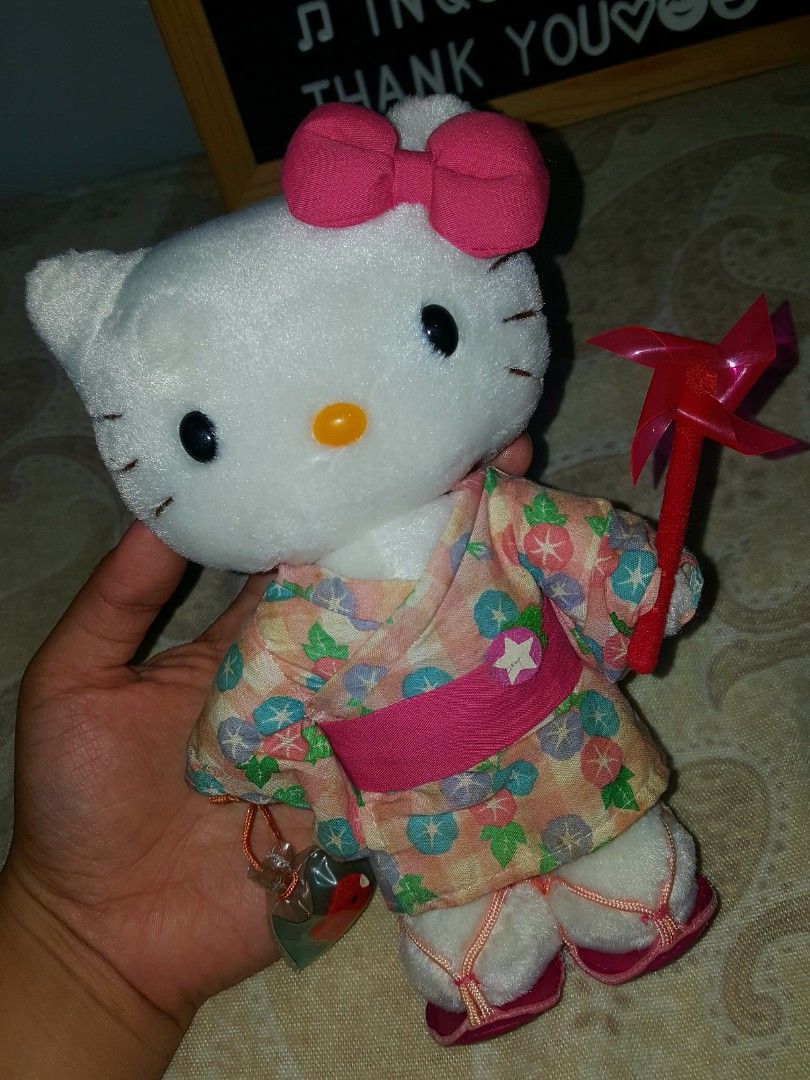 Sanrio Hello Kitty Long Legs Summer Festival Plush RARE, Hobbies & Toys ...
