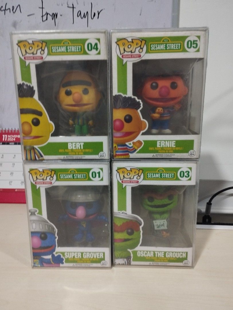 Sesame Street & Random Movies Funko Pops, Hobbies & Toys, Toys & Games ...