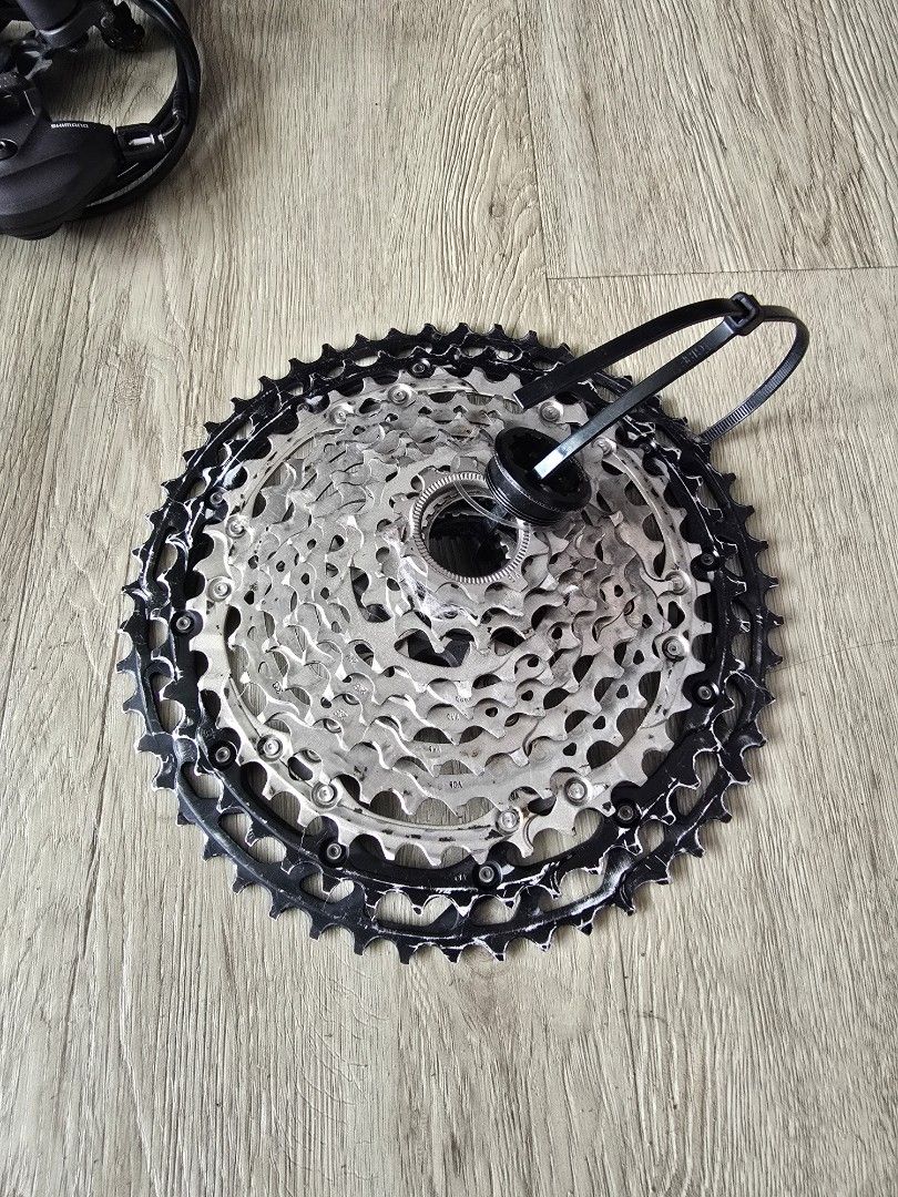 Shimano XT Cassette M8100 12 speed and M9100 chain. RfS changed to SRAM ...