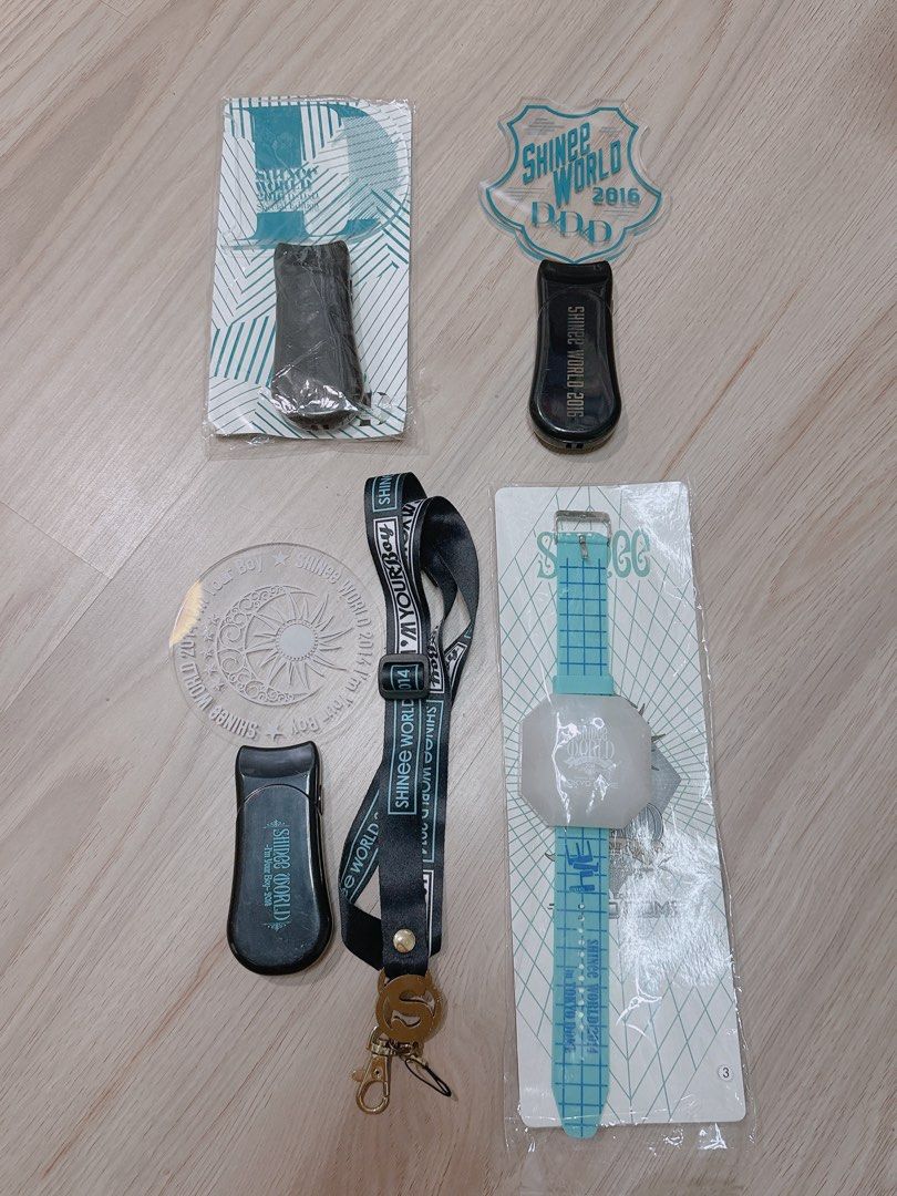 Shinee World Tour Penlight Lightstick Light Band Watch Merch ...