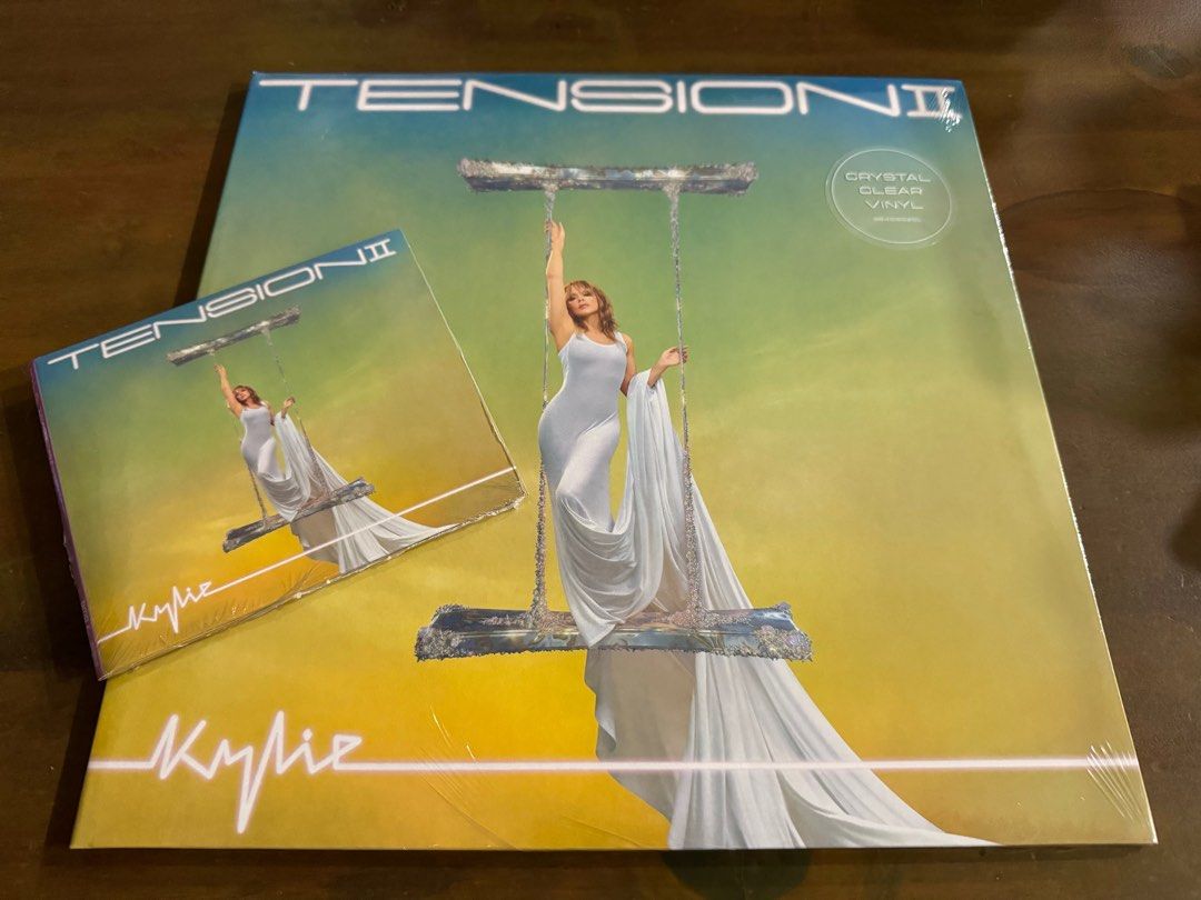 (SIGNED) Kylie Minogue - Tension II (Limited Edition Crystal Clear ...