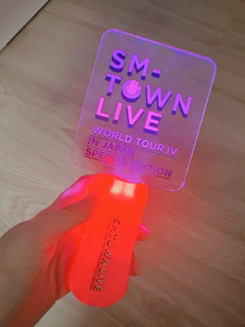 SM Town Live World Tour Japan Penlight Lightstick Merch Collectible ...