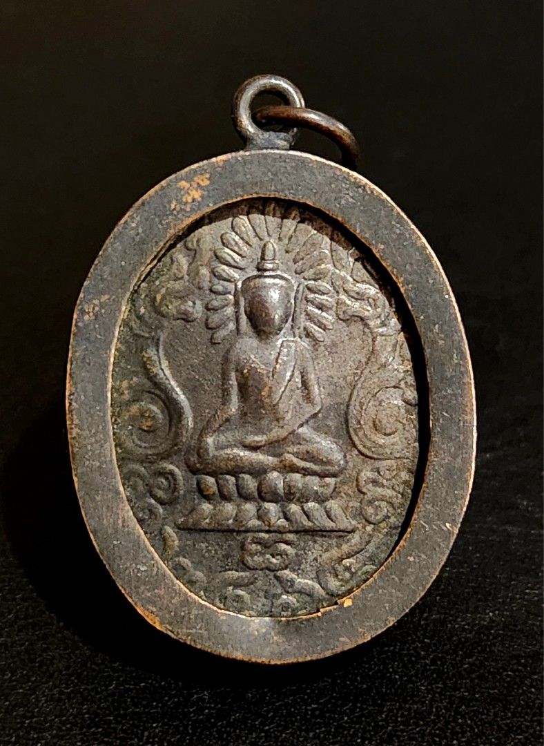 Somdej Sangkharat Pae (1921) Phra Phrommuni - Antique Thai Amulet, Hobbies & Toys, Memorabilia ...