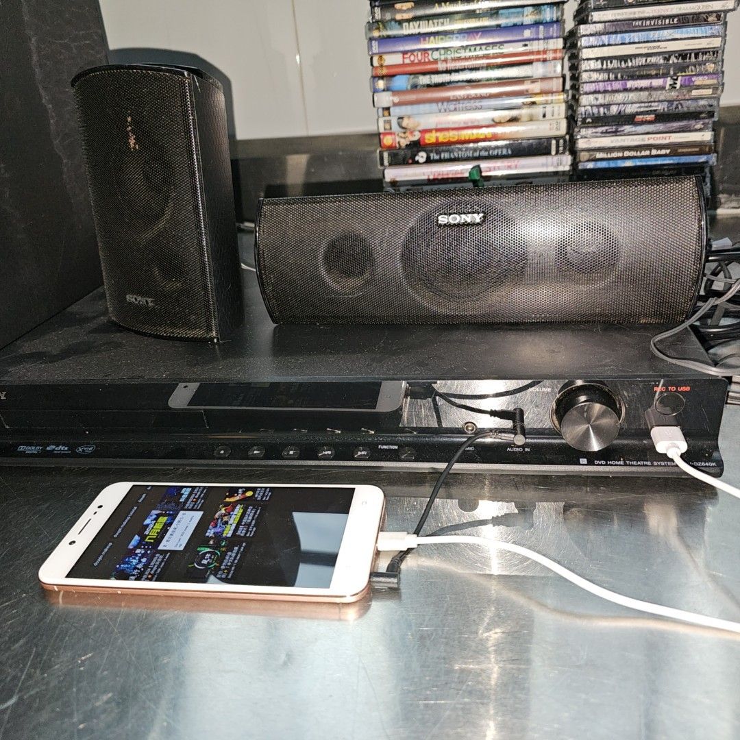 Sont Surround Sound System with mixed English DVD VCD movies, Audio ...