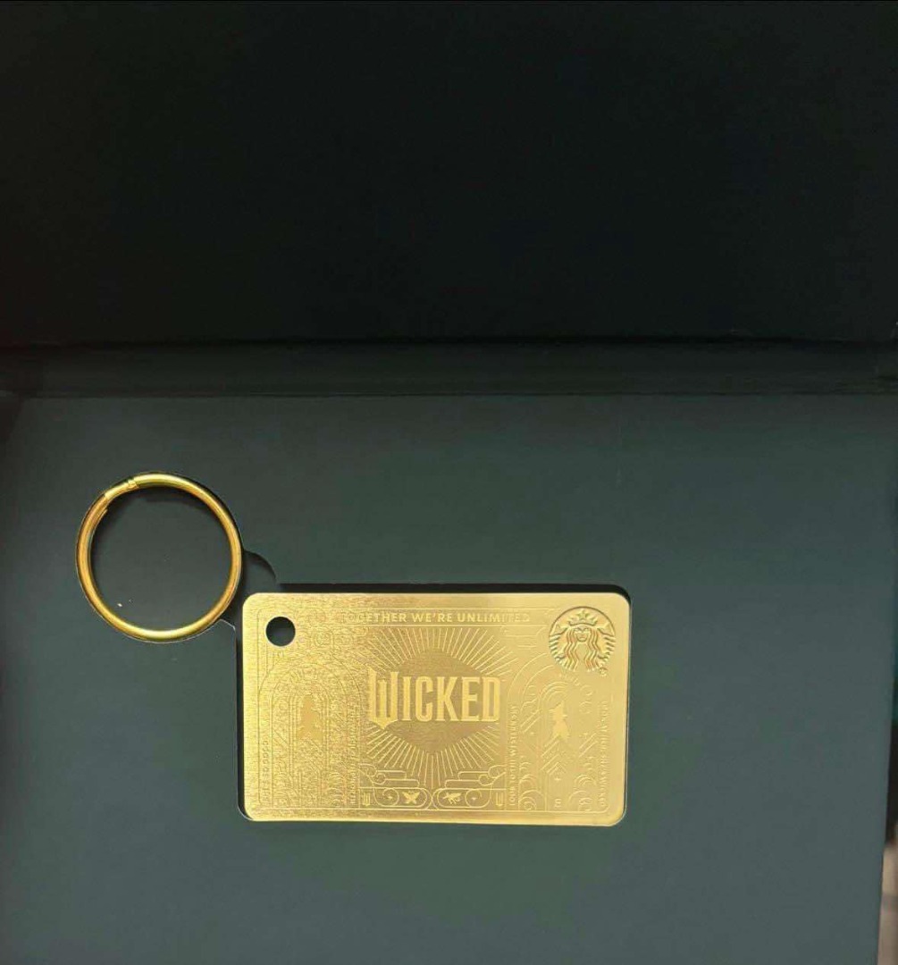 Starbucks Wicked Gold Card (Zero Load), Hobbies & Toys, Toys & Games on ...