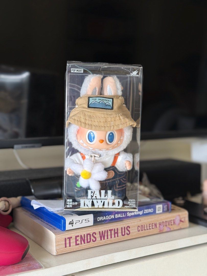 STBO Pop Mart Labubu Fall in Wild Plush Pendant, Hobbies & Toys, Toys ...