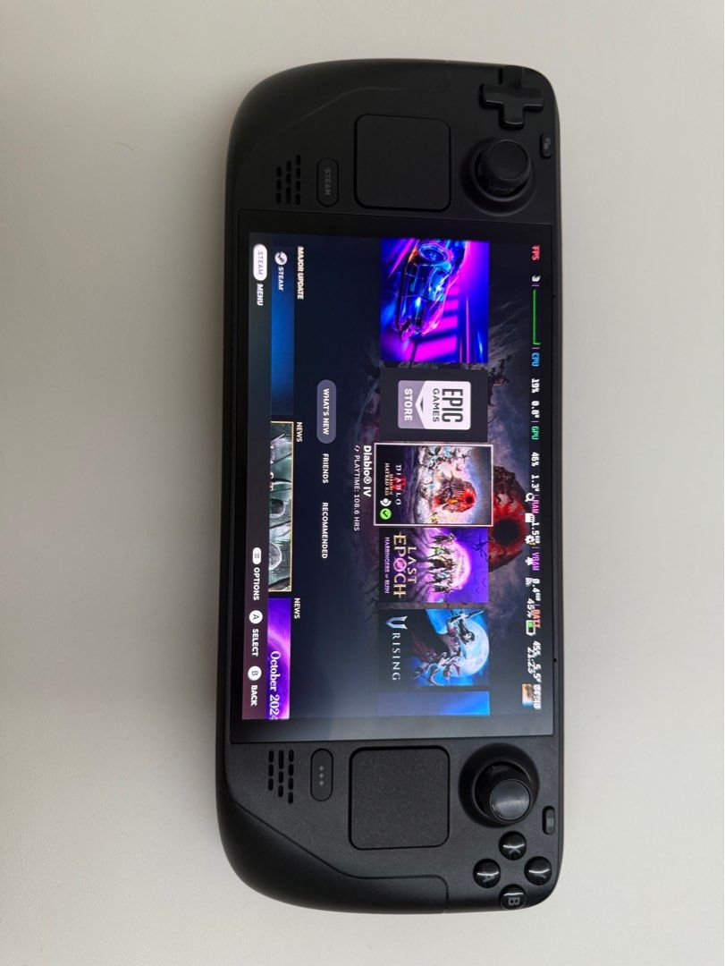 Steam Deck OLED 1 TB + batocera SIM card, 電子遊戲, 電子遊戲機, 其他 - Carousell