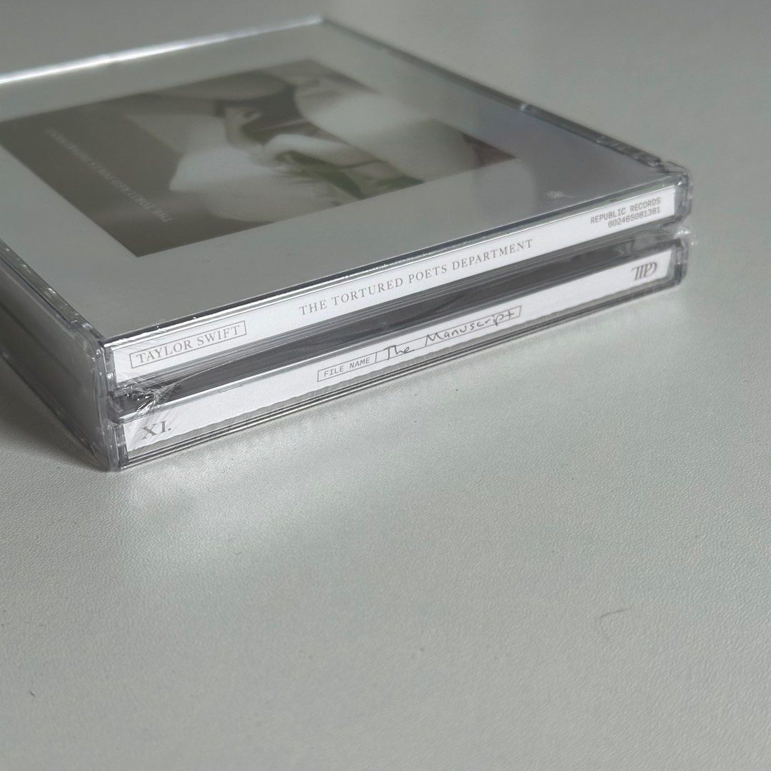 Taylor Swift The Tortured Poets Department Collector’s Edition CD - The ...