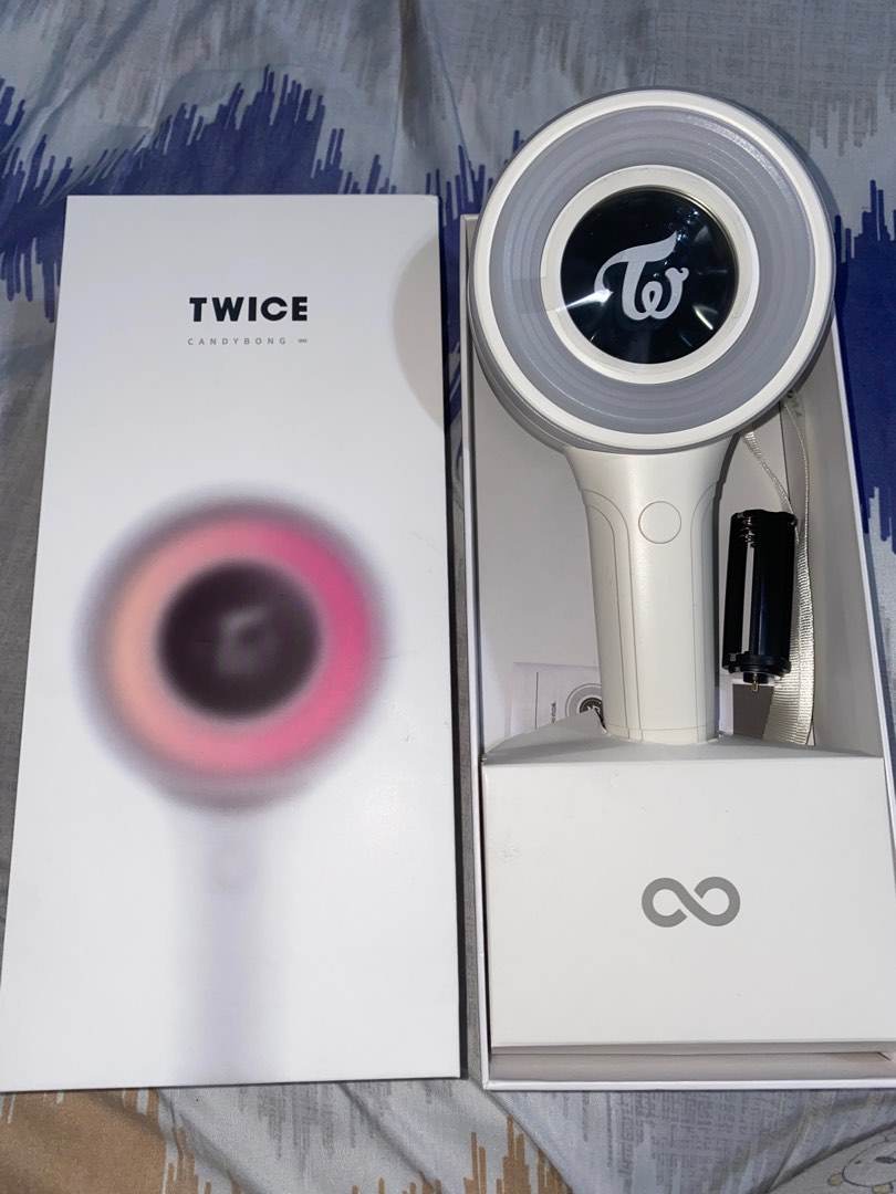 TWICE Candybong Infinity CBI lightstick version 3, Hobbies & Toys ...