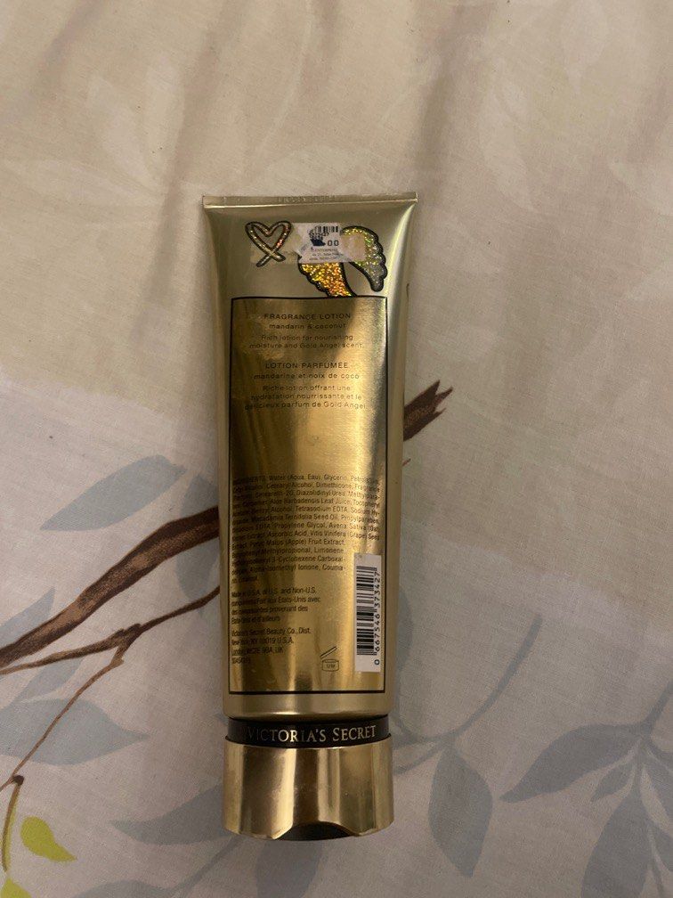 Victoria's Secret Gold Angel Lotion | Lightly Used, Beauty & Personal ...