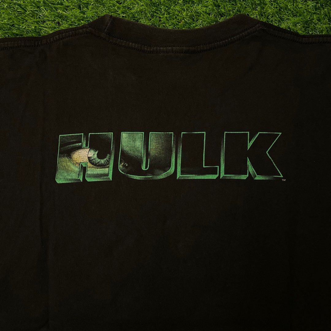 Vintage 2003 Marvel The Incredible Hulk Breakthrough Mega Print Shirt ...
