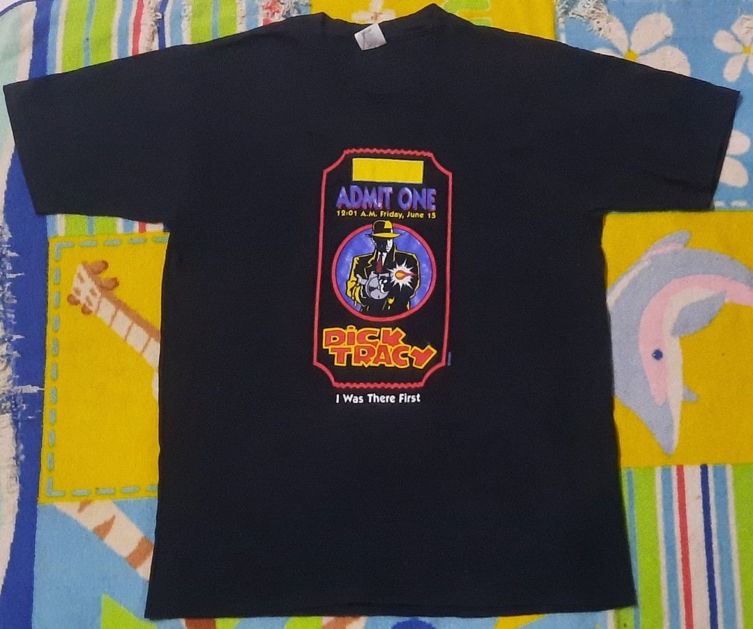 Vintage Dick Tracy, Men's Fashion, Tops & Sets, Tshirts & Polo Shirts ...