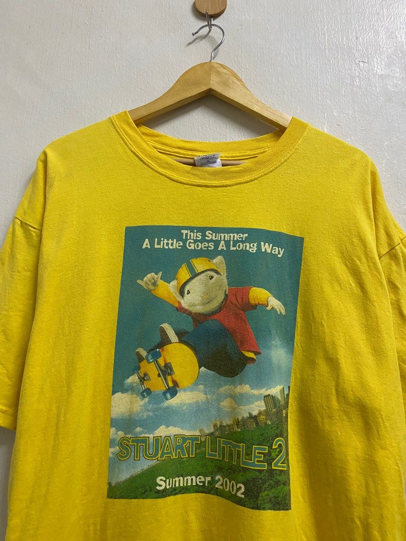 Vintage Movie Promo Stuart Little 2 Summer 2002 Shirt, Men's Fashion ...