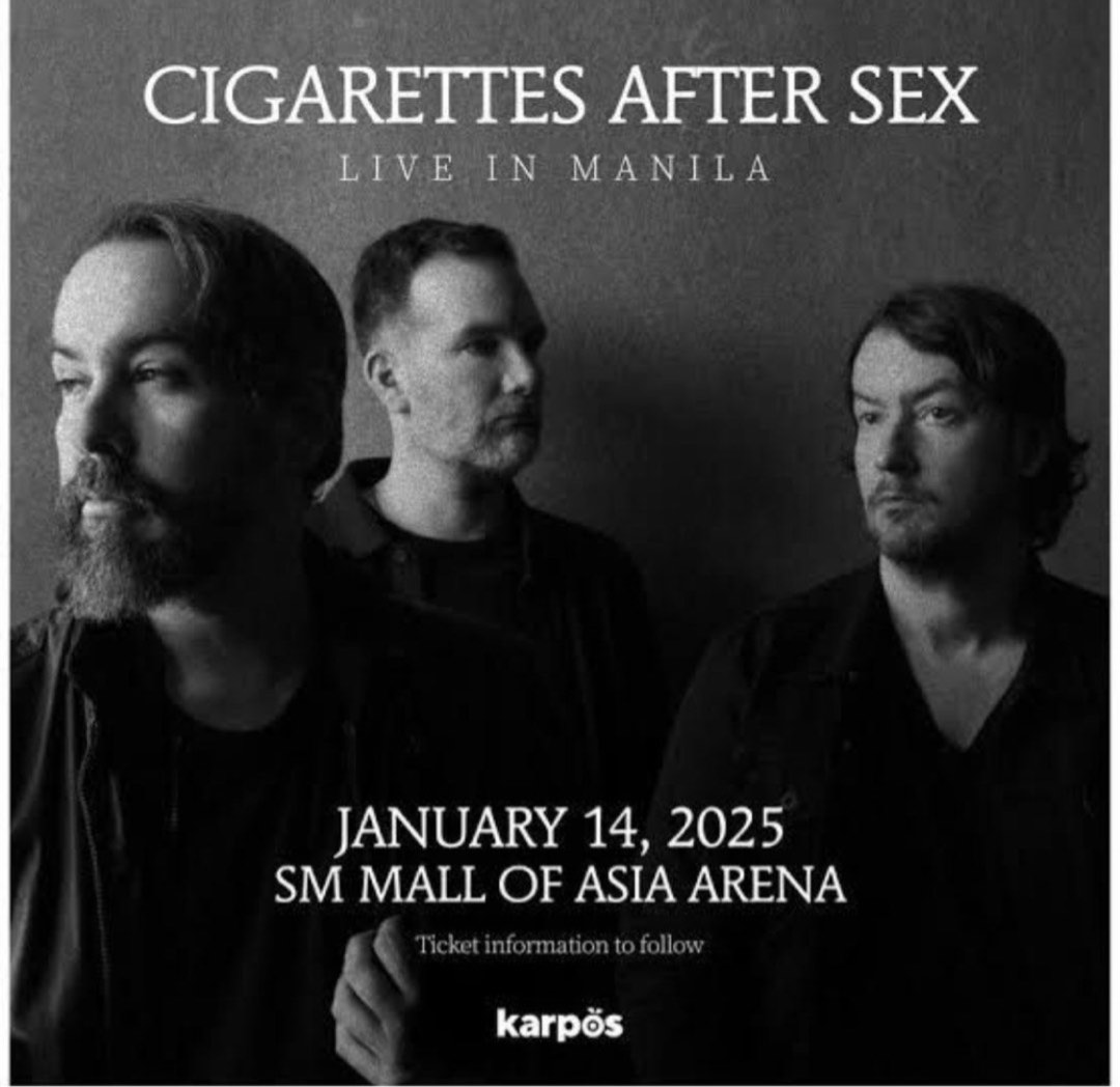 Wtb Lfs Cigarettes After Sex Manila Concert Tickets And Vouchers Event Tickets On Carousell