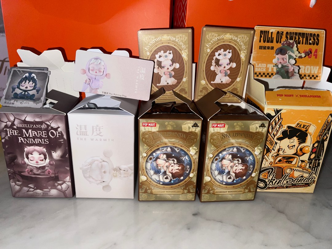 WTT Popmart Skullpanda Dimoo The Monsters Zsiga Hirono Astro Boy ...