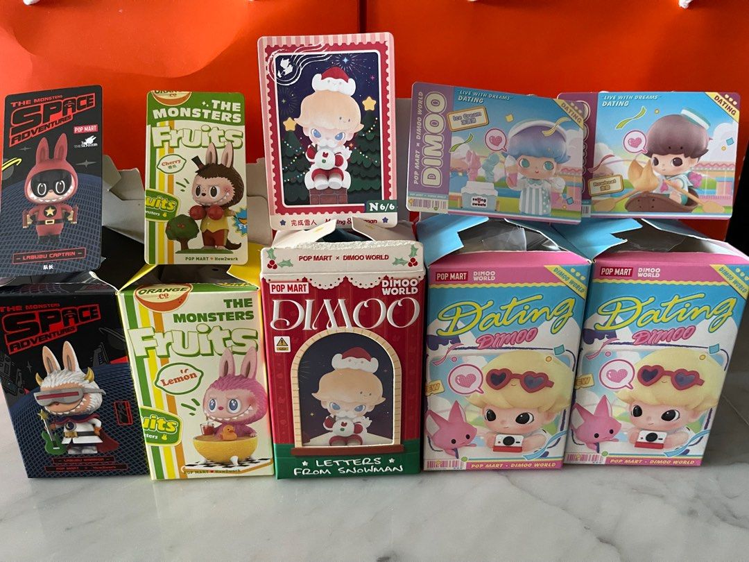 WTT Popmart Skullpanda Dimoo The Monsters Zsiga Hirono Astro Boy ...