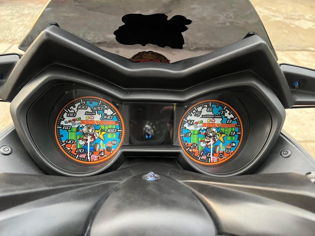 Xmax 300 250 Speedometer Speedo meter dash Skin, Motorcycles ...