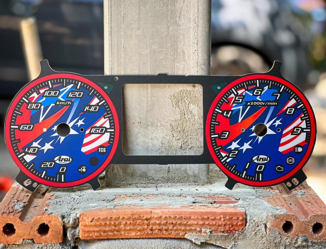 Xmax 300 250 Speedometer Speedo meter dash Skin, Motorcycles ...