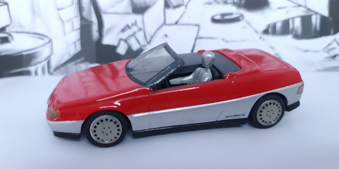 1986 Alfa Romeo Vivace Spider Prototype Concept 1:43 Alezan Model ...